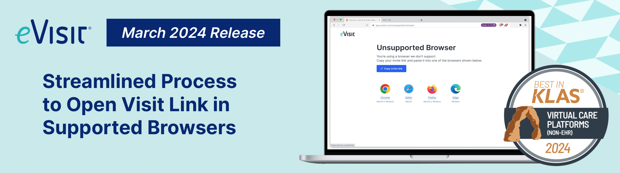 eVisit March 2024 Release
